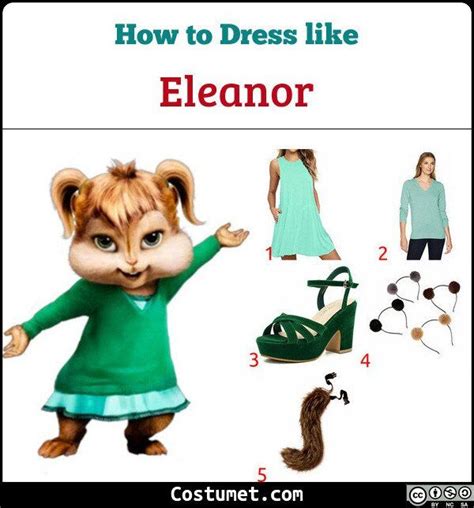 Chipettes Alvin And The Chipmunks Costume For Cosplay Halloween
