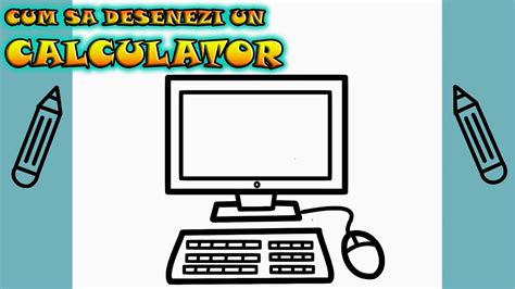 Cum Sa Desenezi Un CALCULATOR Deseneaza Singur Invata Usor Sa