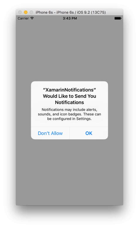 Push Notifications With Xamarin Ios Gerald S Blog About Net Net