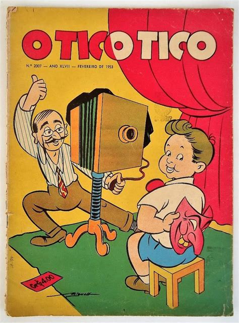 Hq O Tico Tico Nº 2007 Editora O Malho 1953 Casa do Colecionador