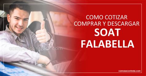 SOAT Falabella Perú Cotizar y Comprar Autos y Motos