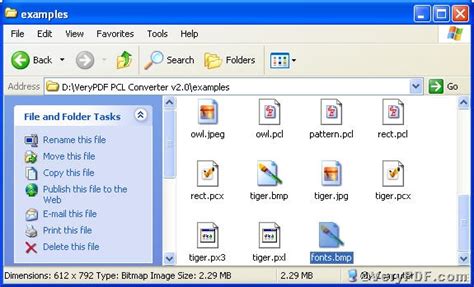 Convert Pxl To Bmp And Set Resolution Via Command Line VeryPDF
