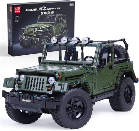 Mould King 13124 Technic Offroad Fahrzeug Klemmbausteine Statische