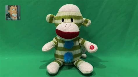 Gemmy Monkey Town Usa Mini Green Dancing Sock Monkey Dj Got Us