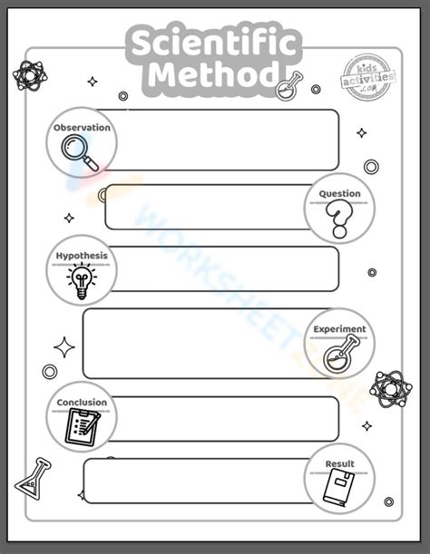 Free Printable Scientific Method Worksheets Pdf Hess Unacademy