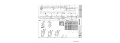 Reinforcing Placement Layout Details And Rebar Schedule Footings