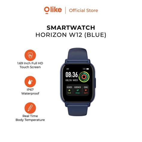 Jual Olike Smart Watch Horizon W12 Garansi Resmi Indonesia Shopee