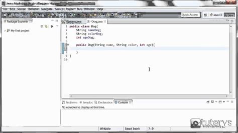 how to use a constructor with parameters in java youtube