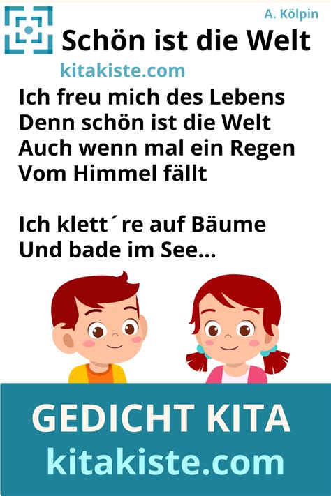 Pin Auf KitaKiste Lieder Reime