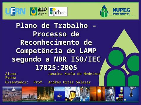 PPT Plano de Trabalho Processo de Reconhecimento de Competência do