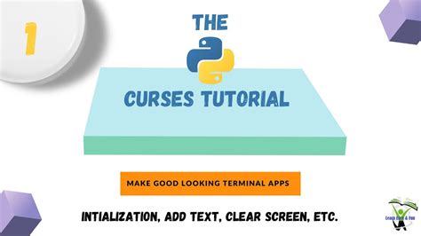 the python curses tutorial make good looking terminal apps youtube