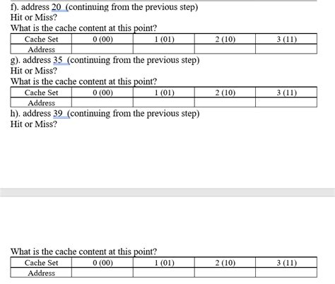 Solved Assume That You Have A Direct Mapped Cache With Chegg