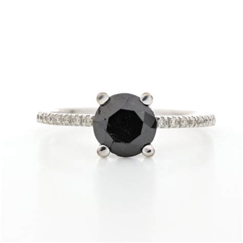 18 Kt White Gold Ring 2 20 Ct Diamond Diamonds Catawiki