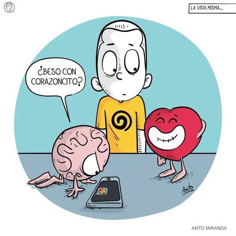 Cerebro vs corazón Corazon vs cerebro Corazones Imágenes graciosas