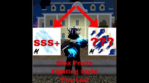 All Fighting Styles Blox Fruits Tier List Update Roblox
