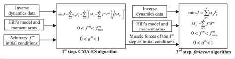 block diagram of the two step optimization strategy cma es covariance download scientific