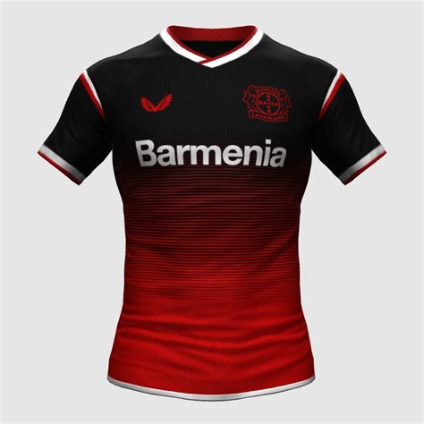 Bayer Leverkusen Home Kit Concept FIFA 23 Kit Creator Showcase