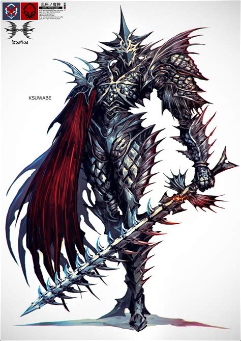 ケースワベK SUWABE KSUWABE on X in 2024 Fantasy art warrior Dark