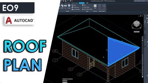 ROOF PLAN In AutoCAD Architecture 2023 YouTube