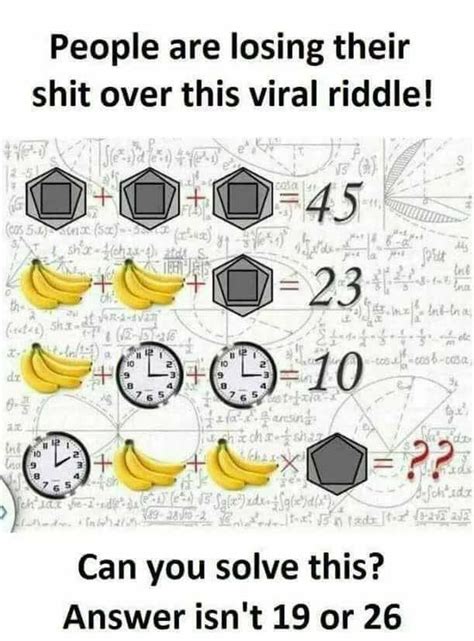 Can You Solve This Viral Riddle Of 2018 Funotic