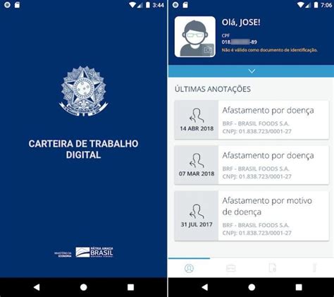 Como Acessar A Carteira De Trabalho Digital Advogado Trabalhista