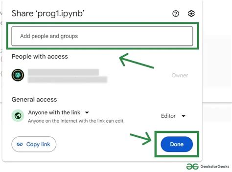 Getting Started With Google Colab Geeksforgeeks