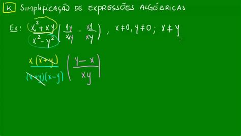 Simplificação de expressões algébricas Matemática básica YouTube