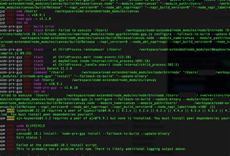 MacOS Build Issues With Npm Node Gyp Node Pre Gyp Issue 1239