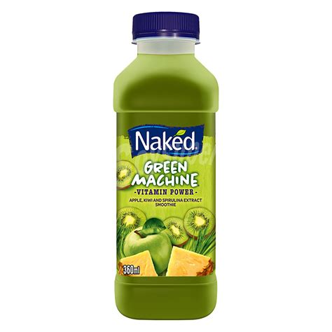 Naked Green Machine Smoothie De Manzana Kiwi Br Coli Espinaca Y
