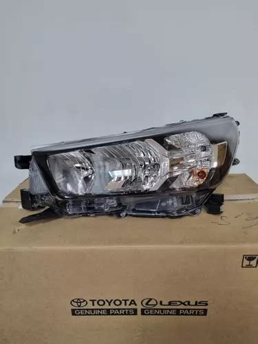 Faro Izquierdo Toyota Hilux Original Luz Amarilla Mercadolibre