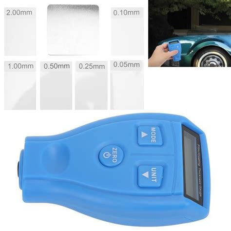 Drfeify Jauge d épaisseur de revêtement professionnelle pour automobile