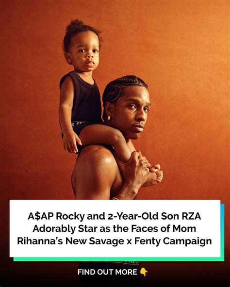 A AP Rocky And 2 Year Old Son RZA Adorably Star As The Faces Of Mom