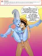 Post 3702518 Crossover Dragon Ball Series Monkey D Luffy