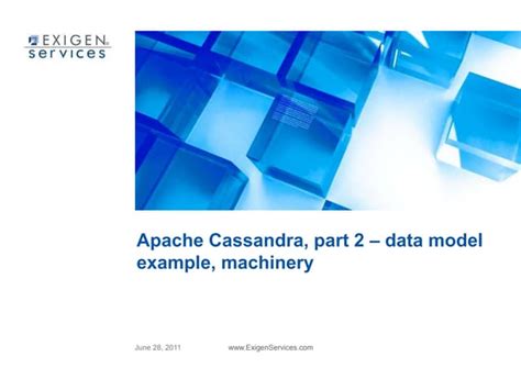 apache cassandra part 2 data model example machinery ppt