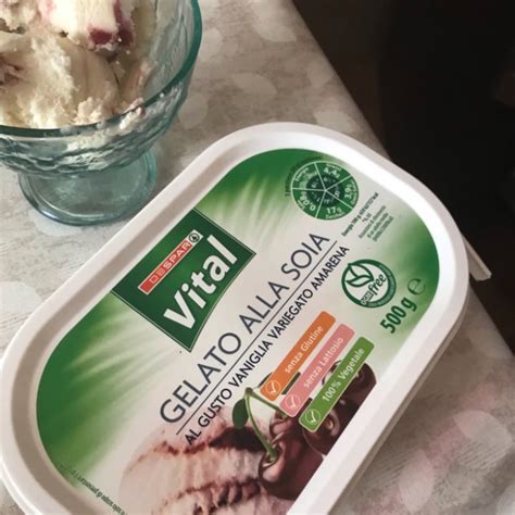 Despar Vital Gelato Alla Soia Gusto Vaniglia Variegato Amarena Review