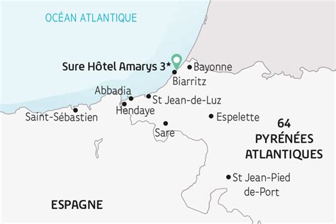 Haut 58 imagen carte du pays basque français avec villes et villages