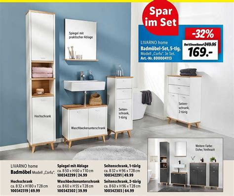 Livarno Home Badmöbel Angebot bei Lidl 1Prospekte de