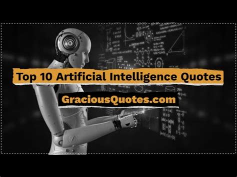 Top 33 Quotes About Artificial Intelligence AI