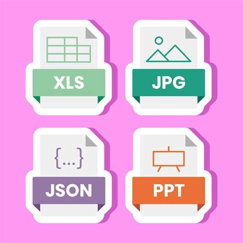 Format Pliku Dokumentu Folder Pdf Doc Xls Zip Txt Png Json Ppt Csv