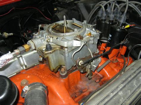 Edelbrock To Stock 327 Intake What Linkage And Fuel Lines