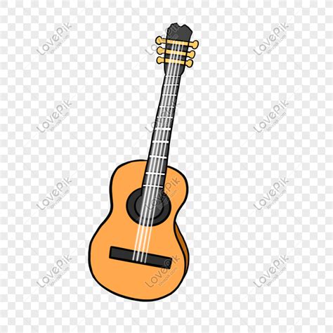 Guitarra De Instrumentos Musicales De Dibujos Animados PNG Imágenes
