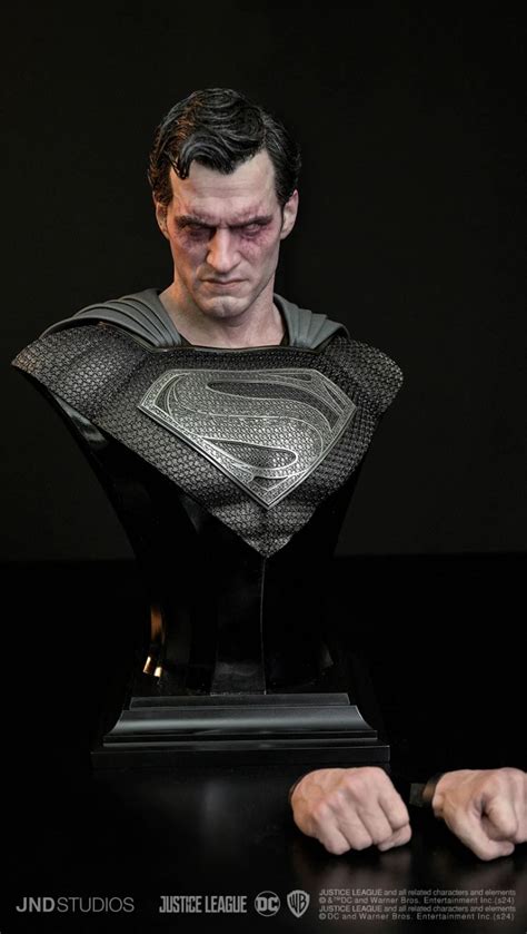 JND Studios DC Comics Justice League Snyder Superman mit Büste 1 3