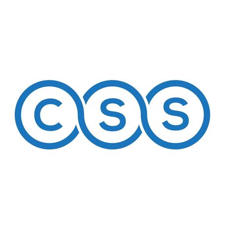 CSS Letter Logo Design On Black Background CSS Creative Initials