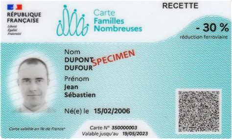Carte familles nombreuses comment le dispositif va t il évoluer le 2
