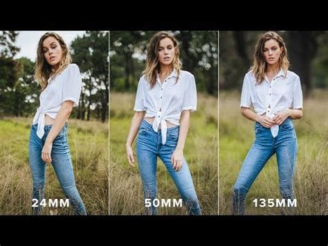 Prime Lens Comparison 24mm Vs 35mm Vs 50mm Vs 85mm Vs 135mm YouTube