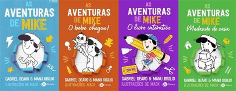 Coleção Completa 4 Livros As Aventuras De Mike Parcelamento sem juros
