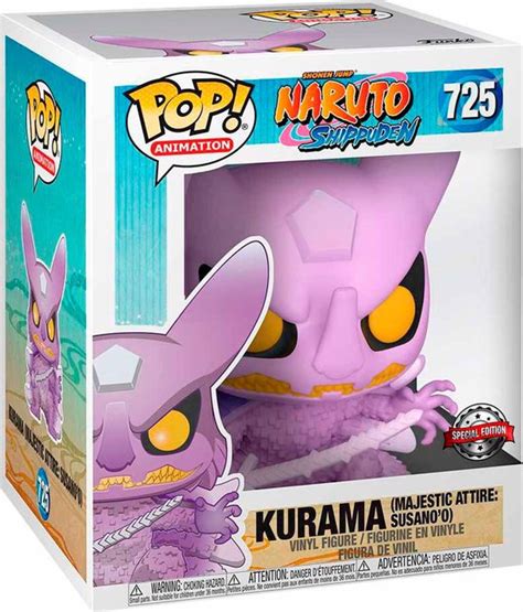 Funko Pop Naruto Shippuden 725 Kurama Majestic Attire Susano O 725