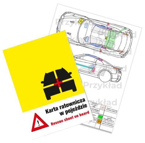 Karta Ratownicza w pojeździe Karta Ratownicza w pojeździe