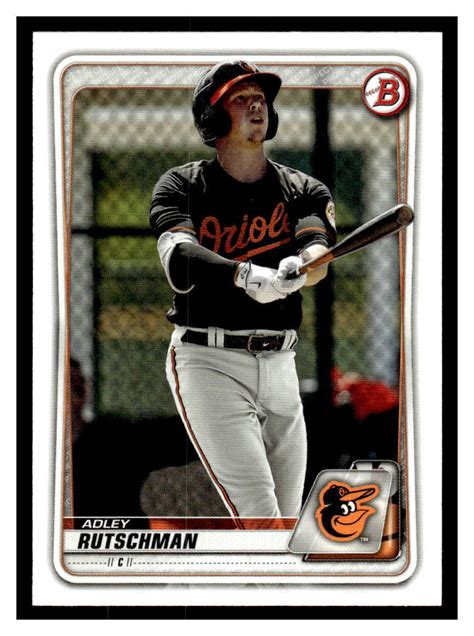2020 Bowman Prospects BP 50 Adley Rutschman Baltimore Orioles EBay