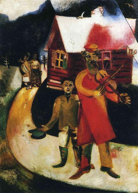 Marc Chagall Russian Born French The Fiddler